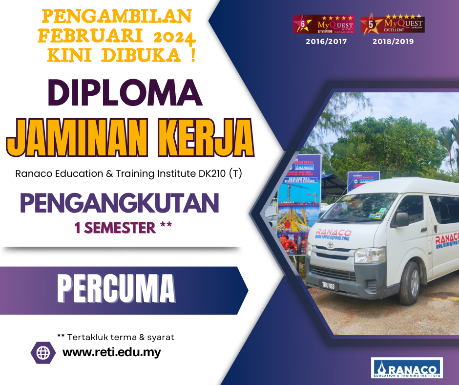 Ranaco Education & Training Institute | Register Now - Step Forward ...