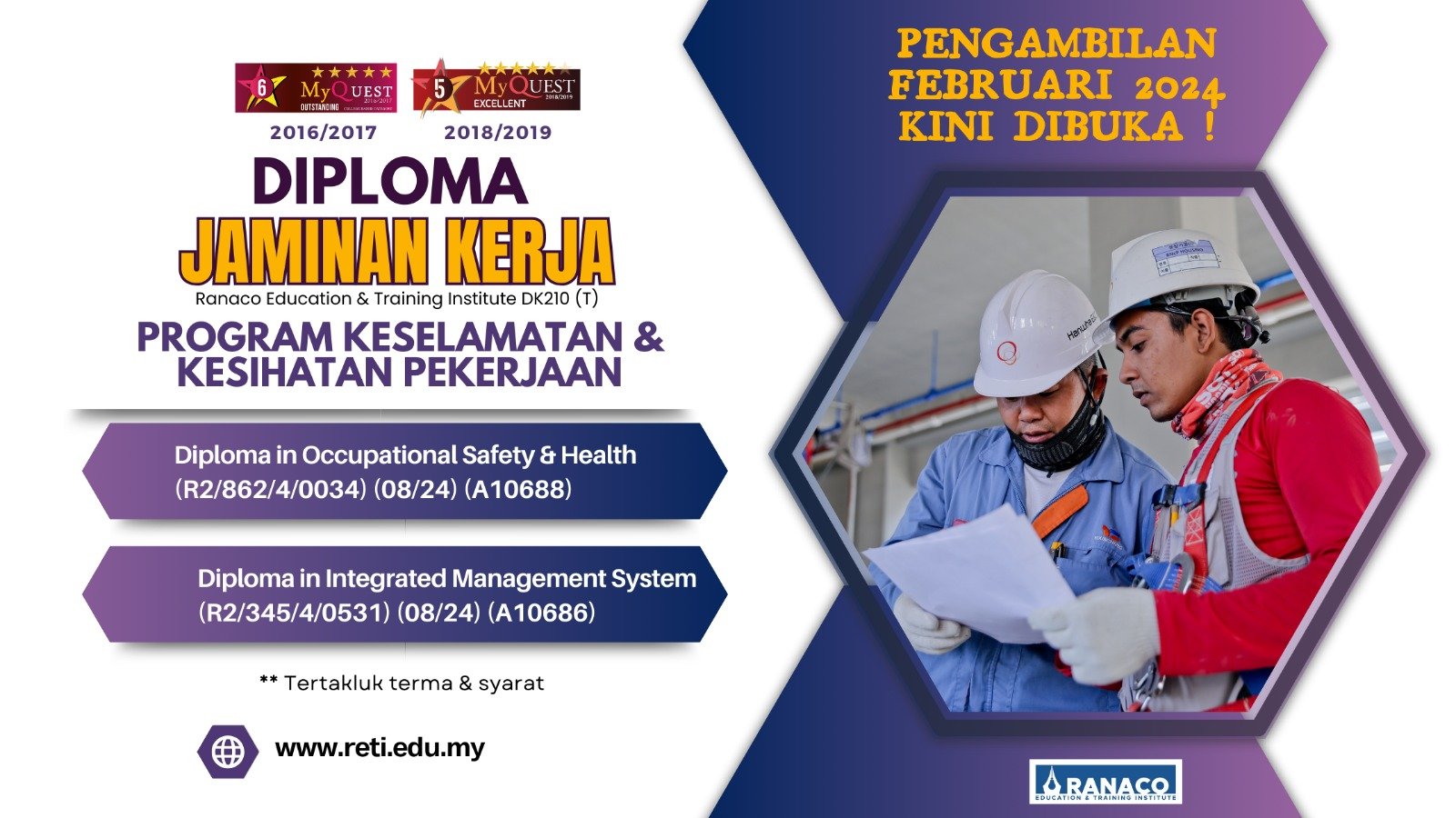 Diploma | Oil & Gas | Maritime | Safety | Ranaco Education
